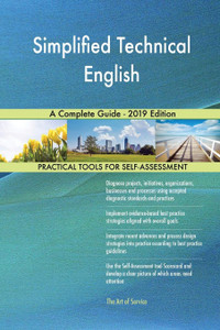 Simplified Technical English A Complete Guide - 2019 Edition: Buy ...
