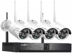 active pixel 1080P 2MP AUTO-Pair Wireless System 4 Channel HD WiFi NVR ...