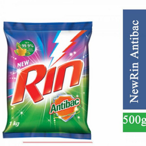 Rin ADVANCED POWDER ANTI BAC 500G Detergent Powder Price in India - Buy ...