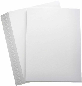 Flipkart.com | PREMIUM QUALITY IVORY PAPER UNRULED A4 SIZE = 210*297 MM ...