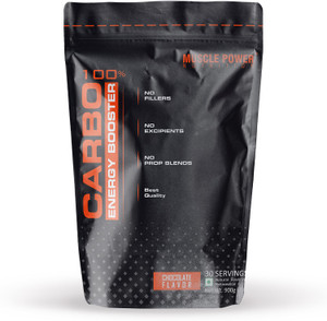 Muscle Power 100% Carbo Natural Energy Booster Weight Gainers/Mass ...