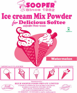 SOOPER SOFTEE ICE CREAM MIX POWDER WATERMELON 1200 g Price in India ...