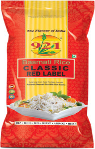 921 Classic Red Label Basmati Rice (Long Grain) Price in India - Buy ...