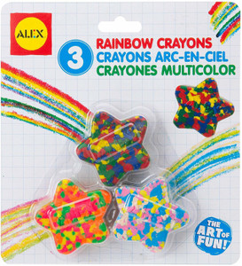Alex Toys ALEX Artist Studio Star Shaped Multi Color Crayons - ALEX ...
