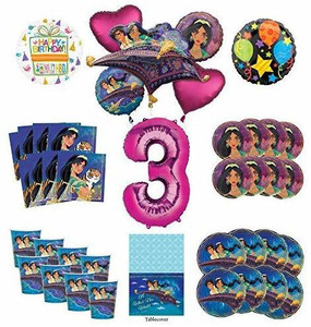 Mayflower Products Aladdin and Princess Jasmine 3rd Birthday Party ...