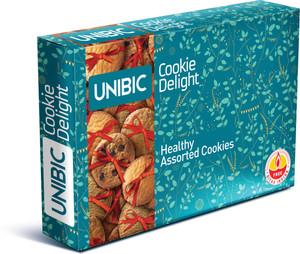 UNIBIC Cookie Delight Gift Box of Assorted Cookies 500 g Assorted ...