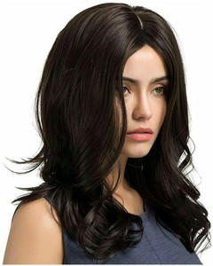 HEROSHIV INDIA Full Head Wigs Women Black Hair Extension Price in India ...