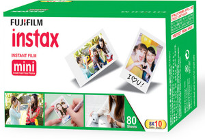 FUJIFILM Instax mini 80 Film Roll Price in India - Buy FUJIFILM Instax ...