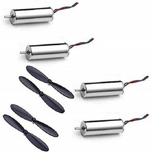 Stookin Coreless Motor (4 Pieces) 3.7V with (4 Propellers) 2 CW, 2 CCW ...