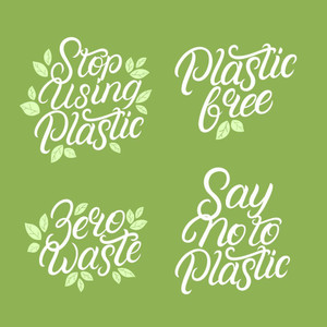 stop use plastic |save environment|NO plastic|save earth|size:12x18 ...