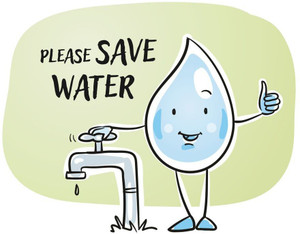 please save the water sticker poster|save environment|NO plastic|save ...