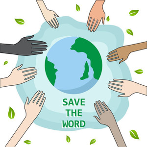 Help the world sticker poster|save environment|NO plastic|save earth ...