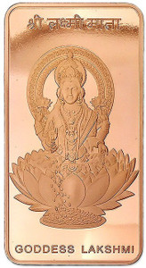 ADIMAN GODDESS LAXMI COPPER Bar Decorative Showpiece - 3 cm Price in ...