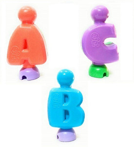 stacy Learning Alphabet Blocks ABCD with special characters for Kidz ...