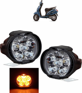 AdroitZ BIKE,SCOOTY YELLOW HEADLIGHT, FOG LAMP-904 Headlight Motorbike ...