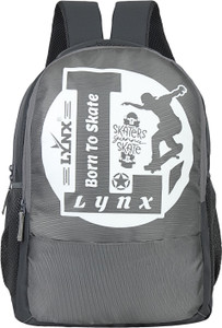 Lynx Born to skate 21 L Backpack 21 L Laptop Backpack Grey - Price in ...