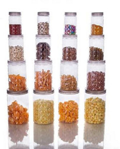 Savorier Plastic Grocery Container - 2000 ml, 1200 ml, 650 ml, 350 ml ...