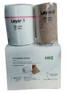 Kob TWO COMPONENT SYSTEM (2 LAYER BANDAGE) Crepe Bandage Price in India ...