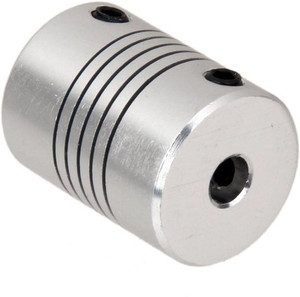 EMERGING TECHNOLOGIES Aluminium Flexible Coupling Coupler Helical Shaft ...