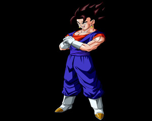 standing vegito poster|dragon ball z poster|anime poster|size:12x18 ...