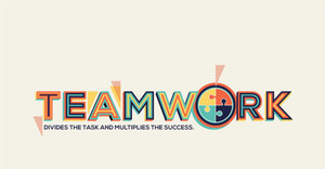 Teamwork Motivational Poster Inspirational Poster Gym Poster All Paper