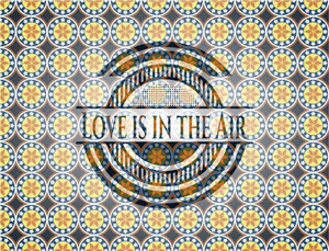 KD love is in the air Sticker Poster|Motivational Paper Print - Quotes ...