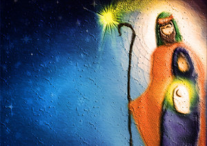 Holy family abstract |god poster|christian god poster|jesus poster ...