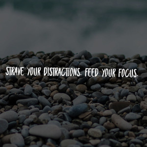 strave your distraction |Motivational Poster|Inspirational Paper Print ...