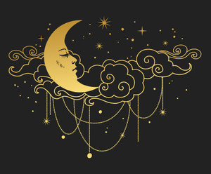 moon human face |moon quotes|wall poster|romantic poster|moon poster ...