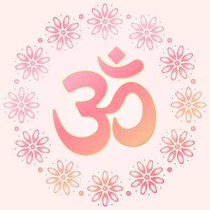 KD beautiful om desgin Sticker Poster| Paper Print - Religious posters ...