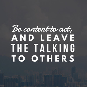be content to |Motivational Poster Paper Print - Quotes & Motivation ...