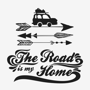 KD the road is my Sticker Poster|Motivational Poster Paper Print ...