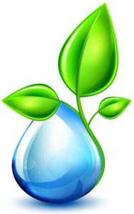 prout in the water drop sticker poster|save water quotes|environment ...