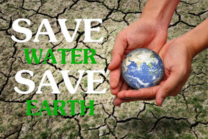 save water save earth sticker poster|save water quotes|environment ...