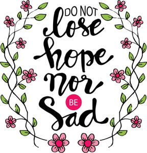 do no lose hope nor Paper Print - Religious posters in India - Buy art ...