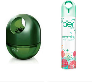 Godrej Aer Twist Fresh Forest Drizzle & Aer Spray Morning Diffuser ...