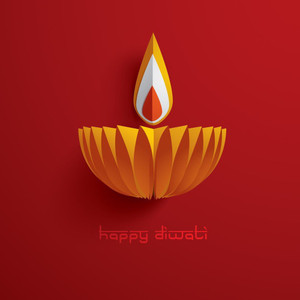 indian festival with diya |festival poster|diwali poster| Paper Print ...