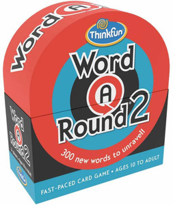 ThinkFun Word A Round 2 Game Strategy & War Board Game - Word A Round 2 ...