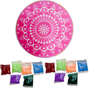 GW Creations Pack of 13 Rangoli Powder Price in India - Buy GW ...