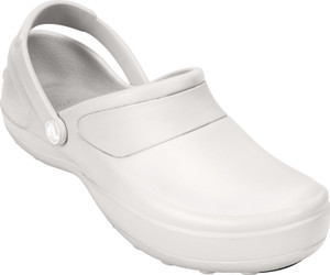 CROCS Mercy Work Women White Clogs - Buy CROCS Mercy Work Women White ...