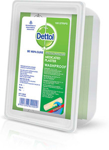 Dettol DETTOL_MEDICATED_PLASTER Bandage Protector Price in India - Buy ...