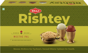 Bikaji Risthey Diwali Gift Hamper - Meethe Pal Pack - Indian Namkeen ...