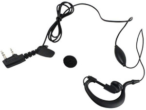 Inext 2-pin K Type Earphone with Mic for Walkie Talkie (6 Piece) Wired ...