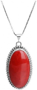 CEYLONMINE Lab Certified Original Moonga/ munga pendant unheated red ...