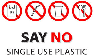 say not single use plastic |save environment|NO plastic|save earth ...