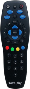 Tata Sky Remote Control With 2 Battery Tatasky Remote Controller - Tata ...