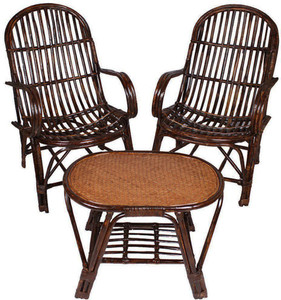 IRA Bamboo Table & Chair Set Price in India - Buy IRA Bamboo Table ...