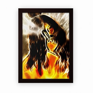 Lord Shiva 'Rudra' Framed Poster For Wall Hanging or Desk (Matte ...