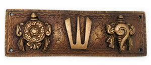 Bhunes Bhunes Sculptures - Brass Venkateswara Symbols | Lord Thirupathi ...