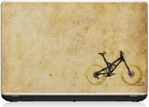 Pujya designs Cycle art Laptop Skin 15.6 Vinyl Vinyl Laptop Decal 15.6 ...